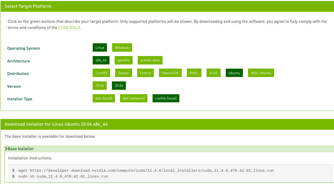 ubuntu下的GPU环境配置 | 奔跑的IC